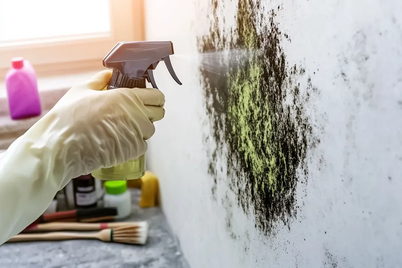 Eliminar el moho en las paredes de casa, técnicas efectivas