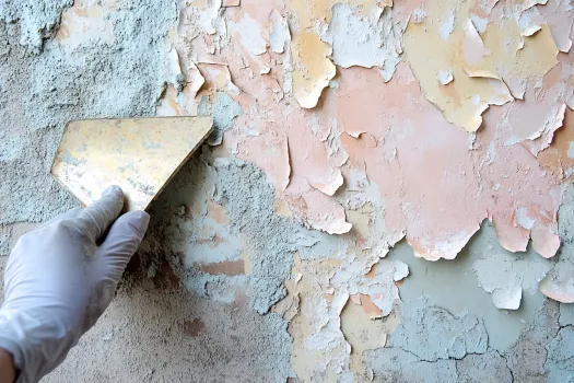 Cómo pintar una pared descascarada para renovar tu espacio